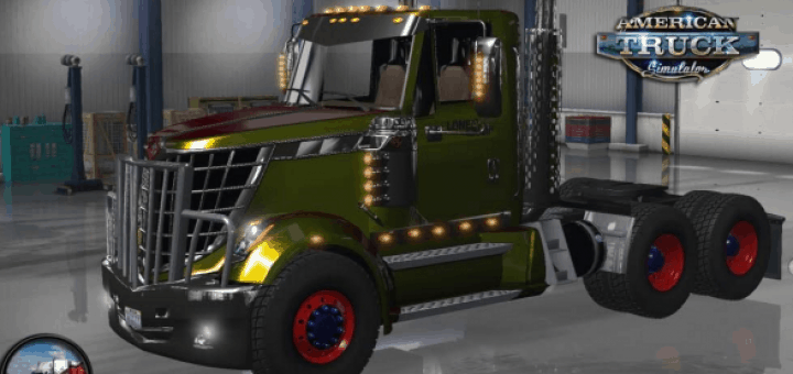 International 9600 1.43 - American Truck Simulator mod | ATS mod