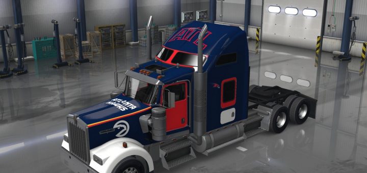 Snowman KW skin mod - American Truck Simulator mod | ATS mod