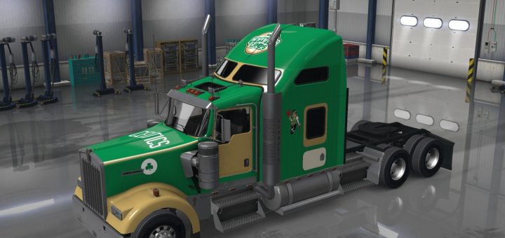 American Truck Simulator Route 66 Skin Mod - American Truck Simulator ...