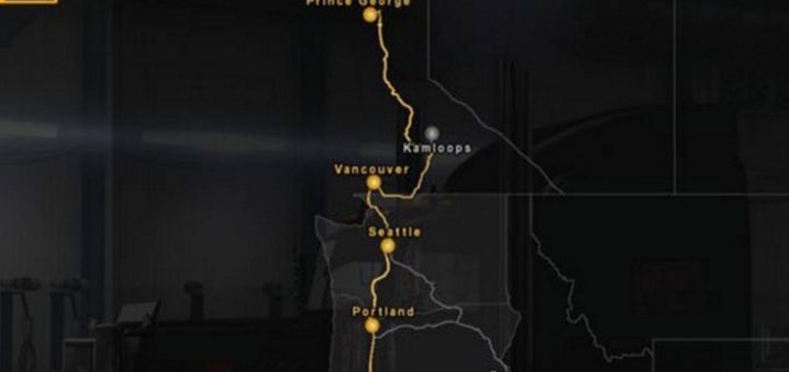 Mexuscan v 1.0.1 Map - American Truck Simulator mod | ATS mod