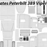 Peterbilt 389 Viper2 Templates for ATS | American Truck Simulator Mod
