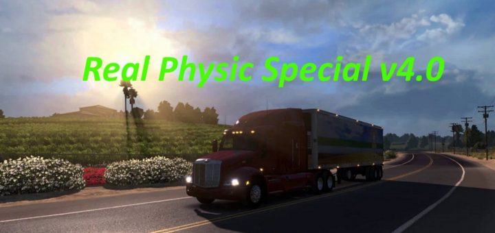 REALISTIC RAIN BY DARKCAPTAIN [ATS] V1.45 - American Truck Simulator ...