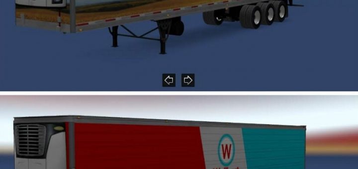 Double Trailer Mod - American Truck Simulator mod | ATS mod