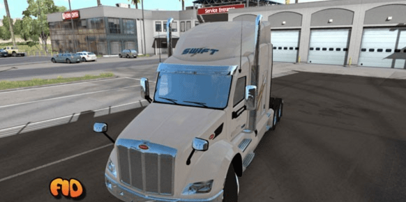 Swift Transportation – Peterbilt 579 skin 2 - American Truck Simulator ...