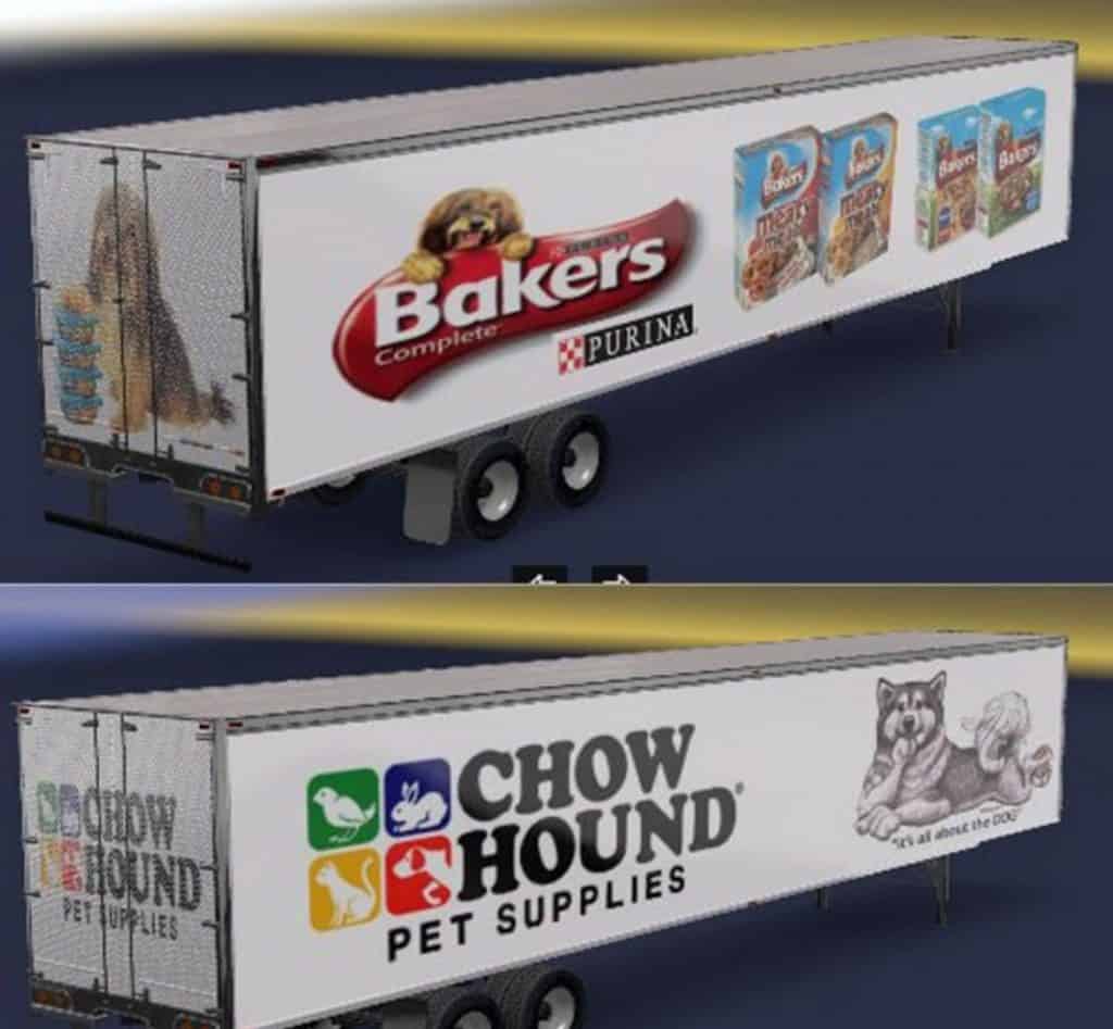 Animal Feed Trailers Mod (1) - American Truck Simulator mod | ATS mod