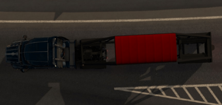 B DOUBLE TRAILER BY SIEBEL3D, SN4K3R AND RTA - American Truck Simulator ...