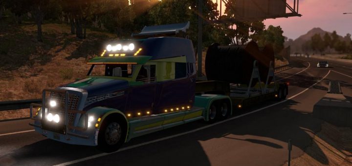 Rollin 389 Truck v2.6 1.51 | American Truck Simulator Mod