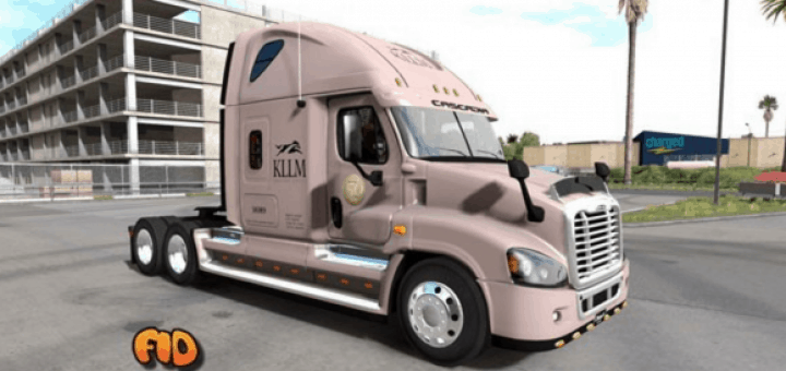 Peterbilt Custom CAT Skin Mod - American Truck Simulator mod | ATS mod