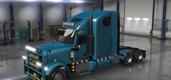 Haterbilt v1.5.1 389 viper2 edit Truck | American Truck Simulator Mod