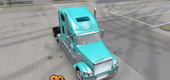 Red Wagon Transport v1.0 - American Truck Simulator mod | ATS mod
