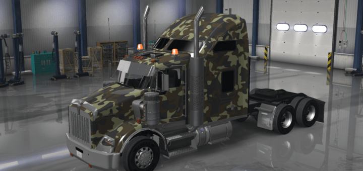 ATS Truck skins mods | American Truck Simulator Truck skin mod download