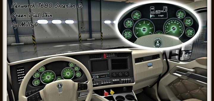 3D Interior Mod for ATS v1.2.1 - American Truck Simulator mod | ATS mod