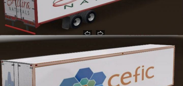 Route 66 Trailer skin - American Truck Simulator mod | ATS mod