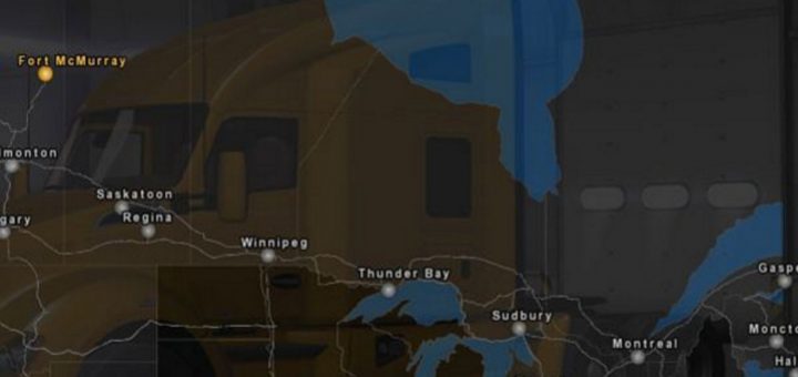 UNIMEX MAP V1.0.2 1.45 - American Truck Simulator mod | ATS mod