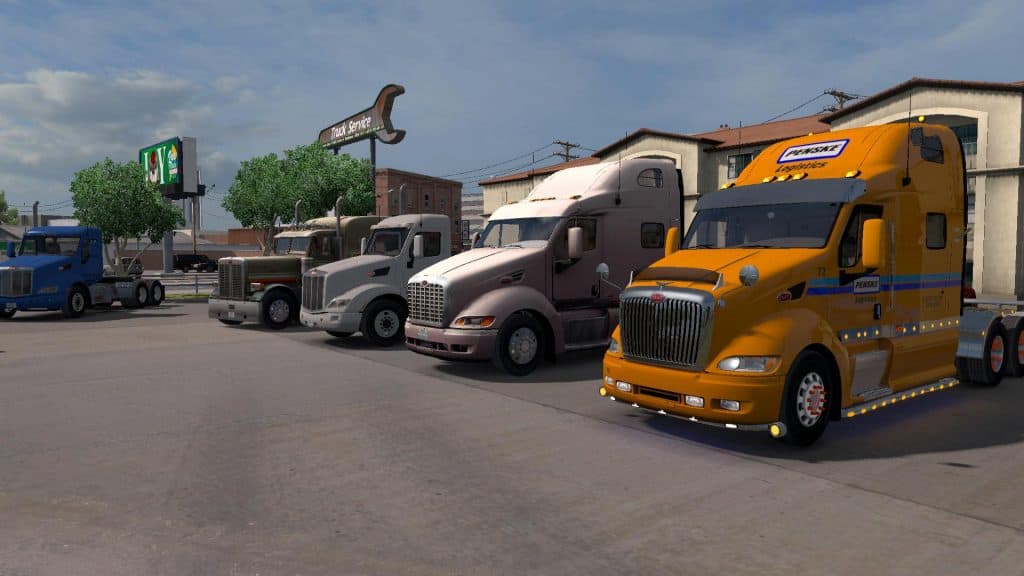 PETERBILT 387 NEW SOUND V2.0 TRUCK (6) - American Truck Simulator mod ...