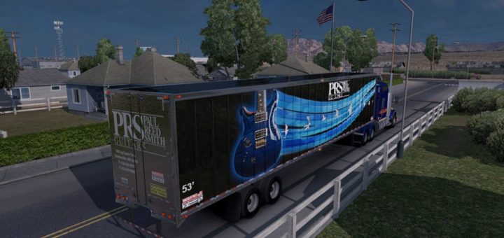 Temisko Quad Axle Log Trailer 1.40 - American Truck Simulator mod | ATS mod