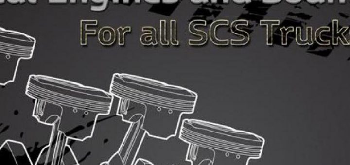 Cat 3406B Straight pipe sound v1.0 - American Truck Simulator mod | ATS mod