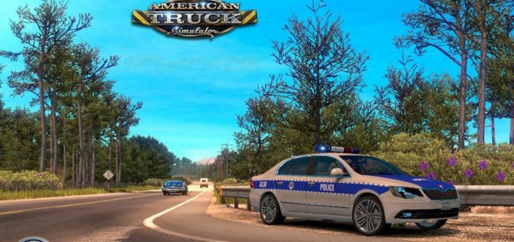 Dodge Charger Cruiser Pack v1.2 for ATS | American Truck Simulator Mod