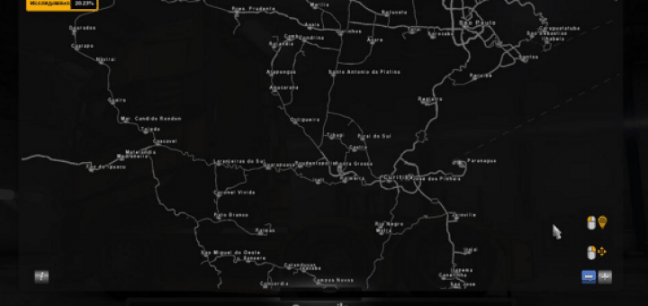 UNIMEX MAP 1.43 - American Truck Simulator mod | ATS mod