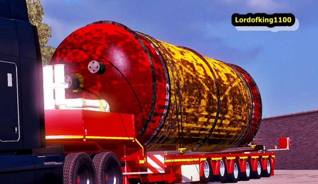 Tank Trailer Mod (1) - American Truck Simulator mod | ATS mod