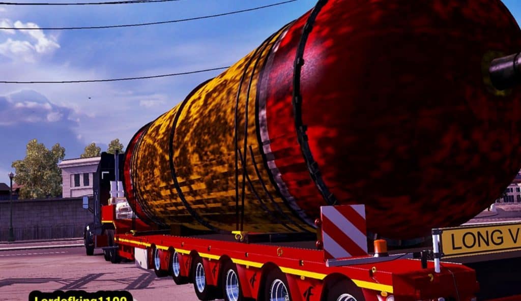 Tank Trailer Mod (2) - American Truck Simulator mod | ATS mod