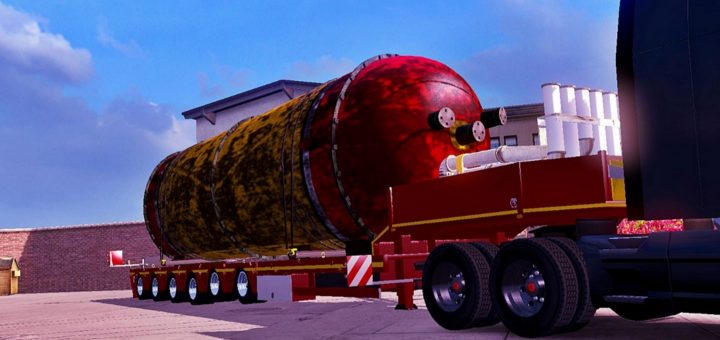 TSA Tilt and Slide Drake Trailer 1.34.x - American Truck Simulator mod ...