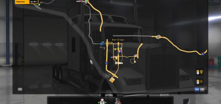 NEW AUSTRALIAN OUTBACK MAP V5.1 FOR ATS 1.50 | American Truck Simulator Mod