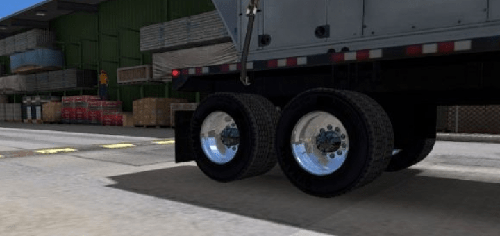Rims and Tires [LvL 1] v1.0 - American Truck Simulator mod | ATS mod