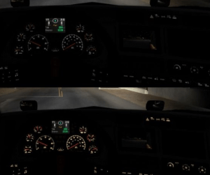Dashboard Brightness ATS (1) - American Truck Simulator mod | ATS mod