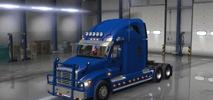 50 Skins Pack for Freightliner Cascadia ATS - American Truck Simulator ...