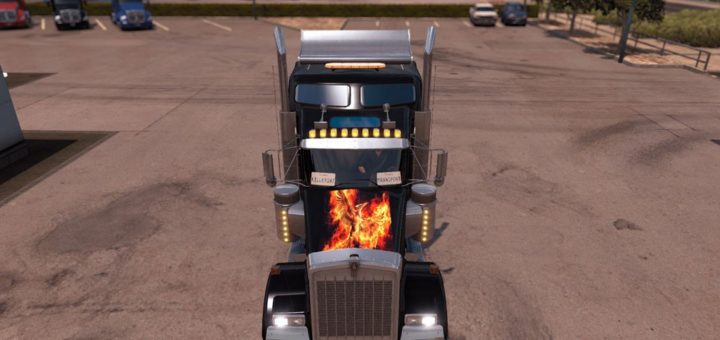 The Simpsons Skin For T680 Mod - American Truck Simulator mod | ATS mod