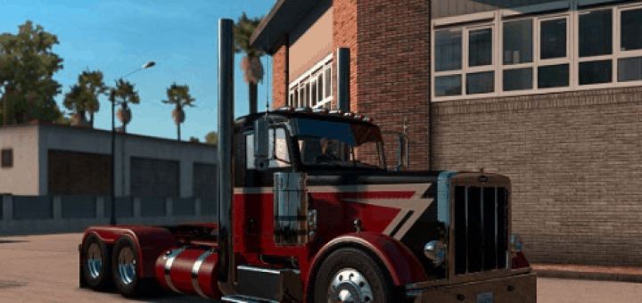 Peterbilt 389 Low Life skin Mod - American Truck Simulator mod | ATS mod