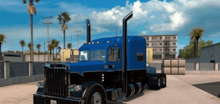 Peterbilt 389 Flat Top Transport Skin ATS - American Truck Simulator ...