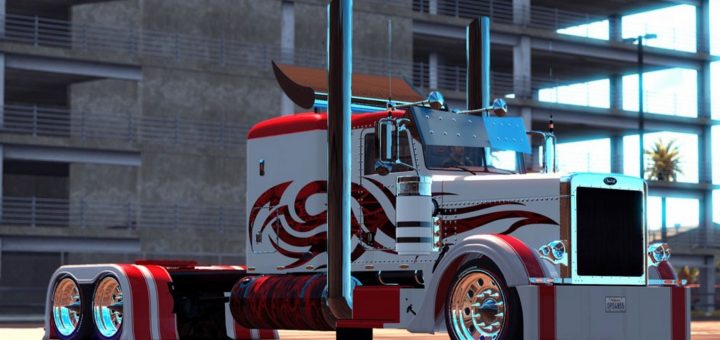 Peterbilt 389 Custom 6 Skin Mod - American Truck Simulator mod | ATS mod