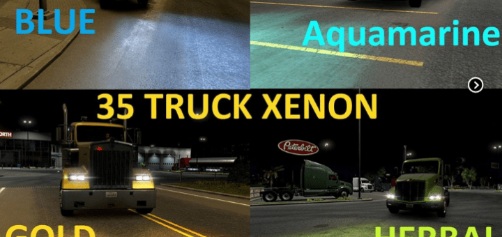 VIROTIC LED PACKAGE [ATS] V1.6 1.45 - American Truck Simulator mod ...