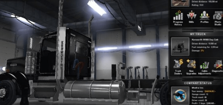 Truck Paint Job Templates ATS - American Truck Simulator mod | ATS mod