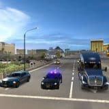 Cars with Beacons in Traffic for ATS | American Truck Simulator Mod