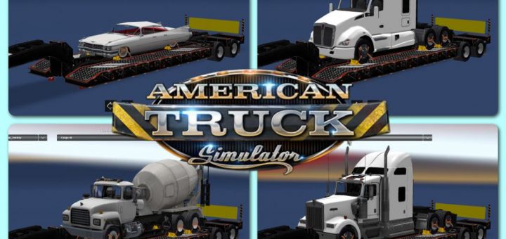 Rusty SCS Box Trailer v1.0 - American Truck Simulator mod | ATS mod