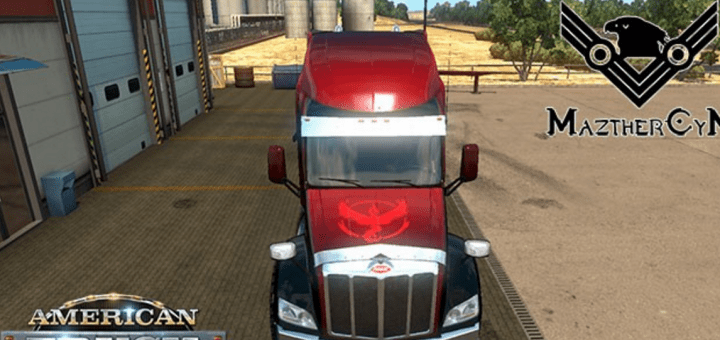 Peterbilt 579 Lines Skin for ATS - American Truck Simulator mod | ATS mod