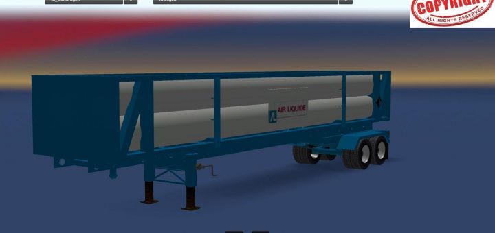 Dro Modding Mac Trailer v2.2 1.53 | American Truck Simulator Mod