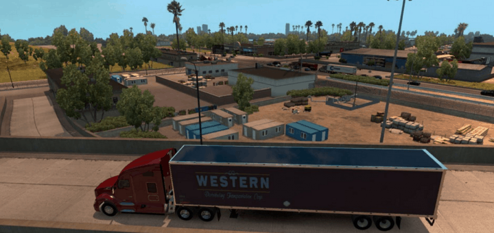 Heavy Trailers Mod - American Truck Simulator mod | ATS mod
