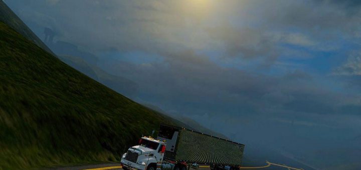 SmithCo Side Dump Trailer ATS - American Truck Simulator mod | ATS mod