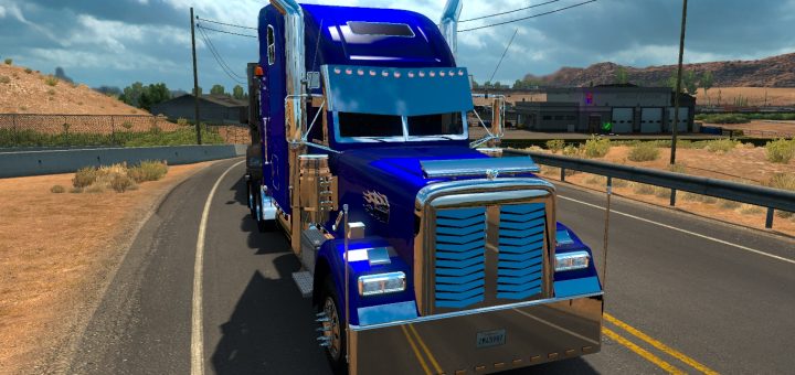 Haterbilt v1.5.1 389 viper2 edit Truck | American Truck Simulator Mod