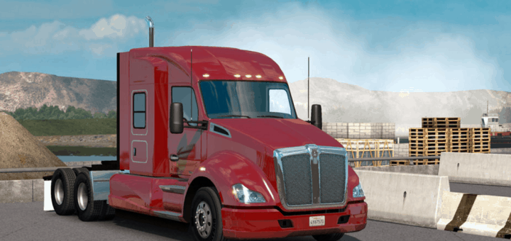 Interior for "Kenworth T2000" v1.0 - American Truck Simulator mod | ATS mod