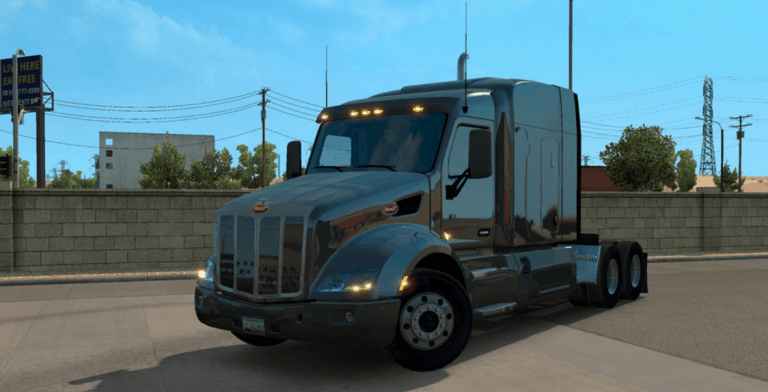 Peterbilt 579 Interior/Exterior Rework mod | American Truck Simulator Mod