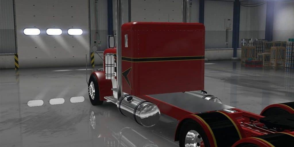 Red and Black 351 custom skin Mod (2) - American Truck Simulator mod ...