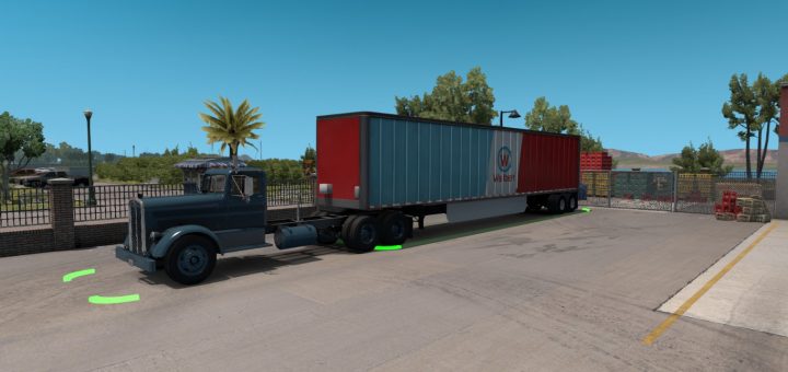 Animal Feed Trailers Mod - American Truck Simulator mod | ATS mod