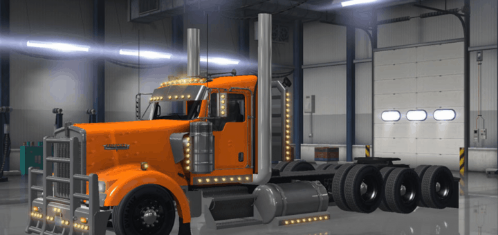 Kenworth W900L Truck by Big Bob v3.2 (1.32+) ATS - American Truck Simulator mod | ATS mod