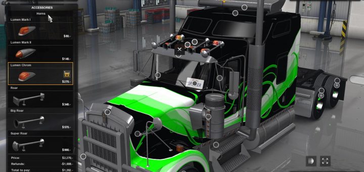 Custom Lightpack V2 | American Truck Simulator Mod