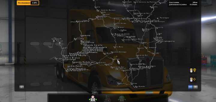COAST TO COAST MAP - V2.10 ATS - American Truck Simulator mod | ATS mod